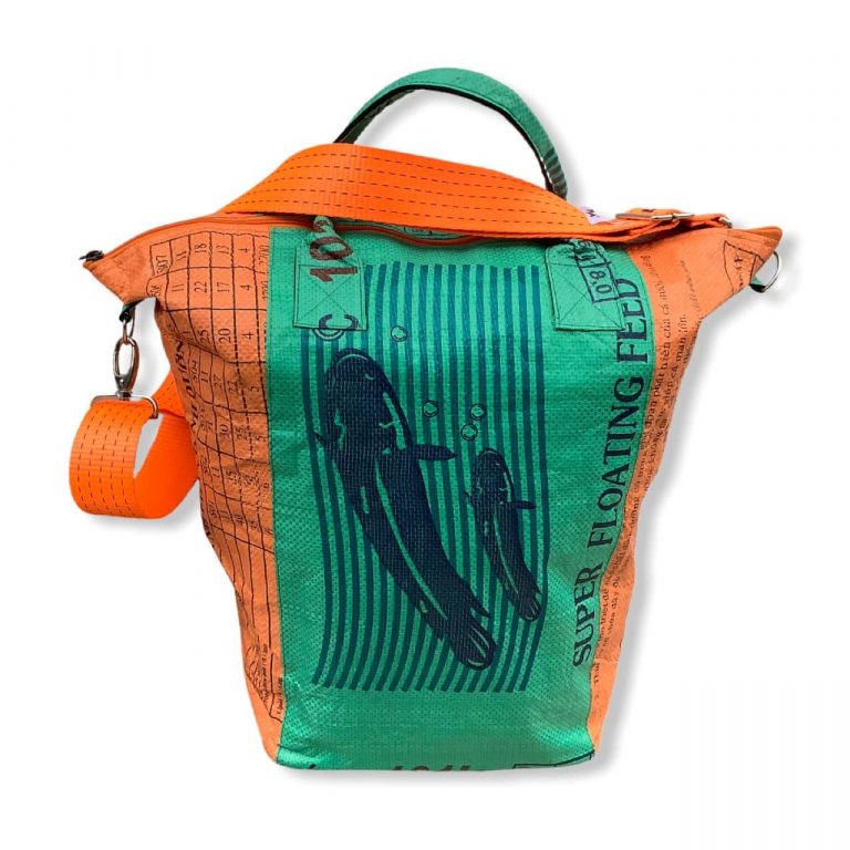 Nachhaltige Taschen & Accessoires aus tropischem Reissack - Beadbags